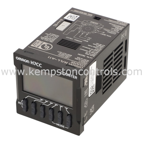 Omron H7CC-A11 OMRON DIGITAL COUNTER, PLUG-IN, 11-PIN, 48X48MM, IP66, 6 COUNT DIGITS ...