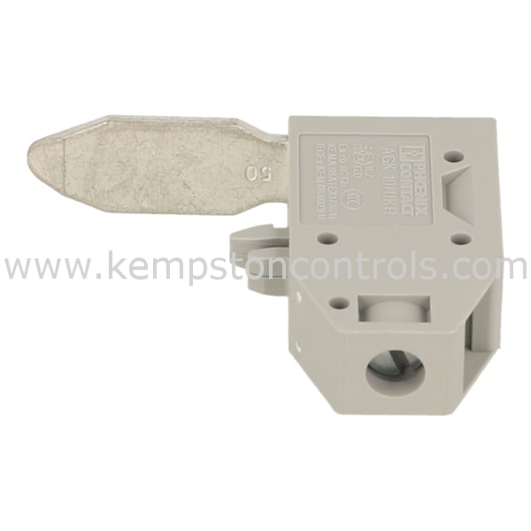 Phoenix 3001763 PHOENIX AGK 10-UKH 50 PICK-OFF TERMINAL BLOCK, NOMINAL ...
