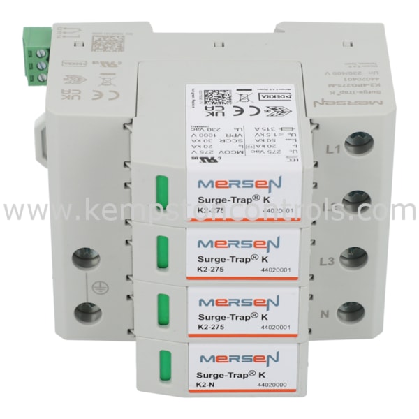 Mersen 44020401 MERSEN SURGE TRAP PLUGGABLE SURGE PROTECTION TYPE 2 ...
