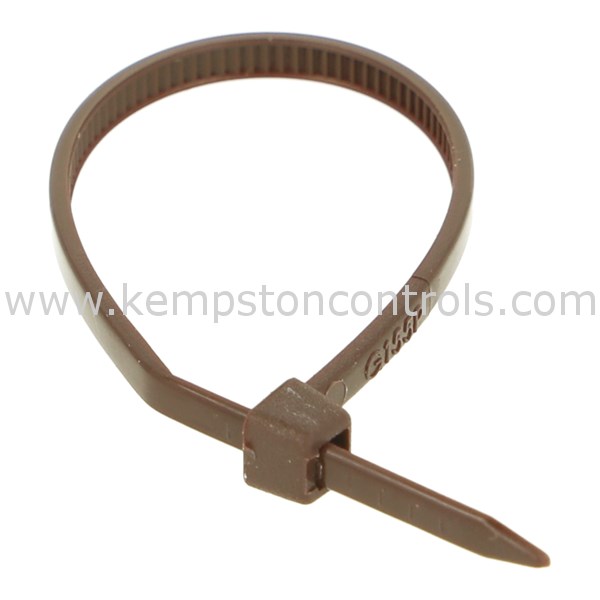 Termination Technology TT100-2.5BROWN TT BROWN NYLON CABLE TIES 100MM X ...