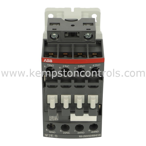 ABB 1SBH137001R1331 ABB CONTACTOR RELAY, 100-250VDC, 3NO+1NC AUX ...