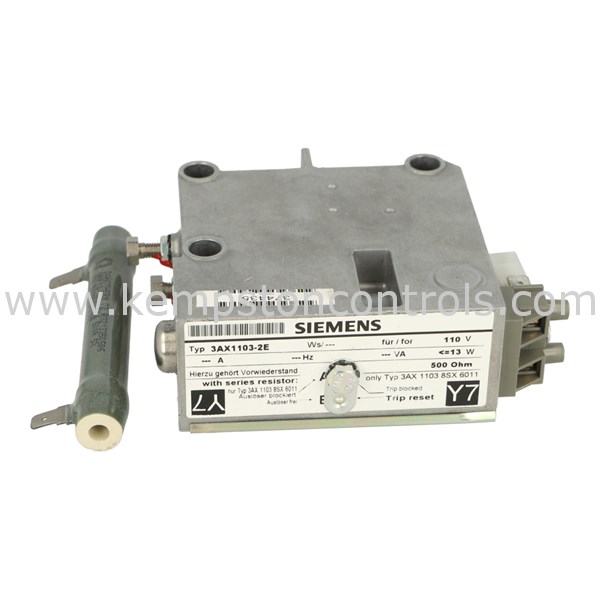 Siemens 3AX1103-2E SIEMENS SASSP/346050 ACCESSORY FOR 3AH,3AK,3AE ...
