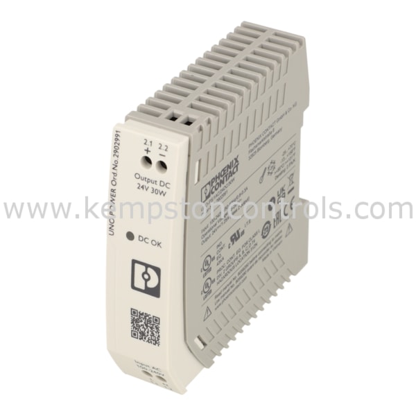 Phoenix 2902991 PHOENIX POWER SUPPLY UNIT, 24VDC/30W OUTPUT, 1-PHASE ...