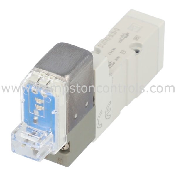 SMC SYJ3143-5LOU-Q SMC SYJ3000, 5 PORT SOLENOID VALVE, BASE MOUNTED ...