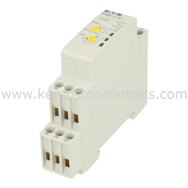 Eaton Moeller ETR2-11-D EATON MOELLER TIMING RELAY, 2W, 0.05S-100H, ON ...