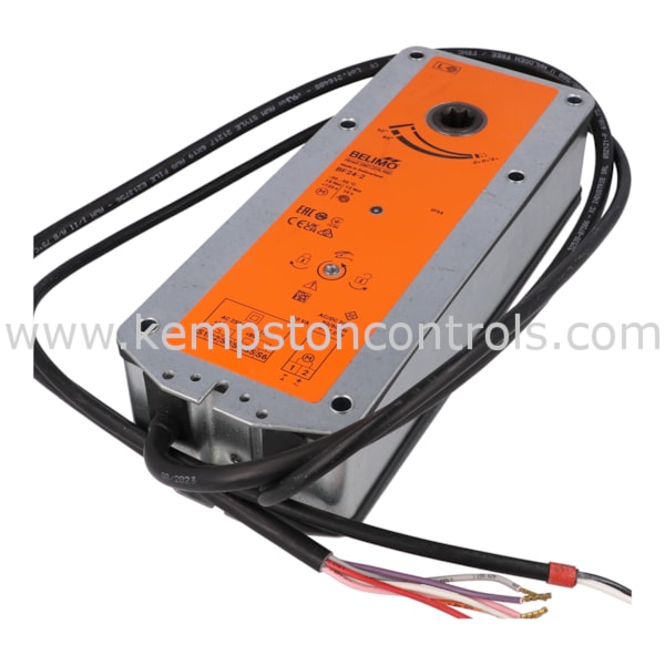 Belimo BF24-2 BELIMO FIRE DAMPER ACTUATOR, 18NM, AC/DC 24V, OPEN/CLOSE 120S, 2XSPDT, IP54, CABLE ...