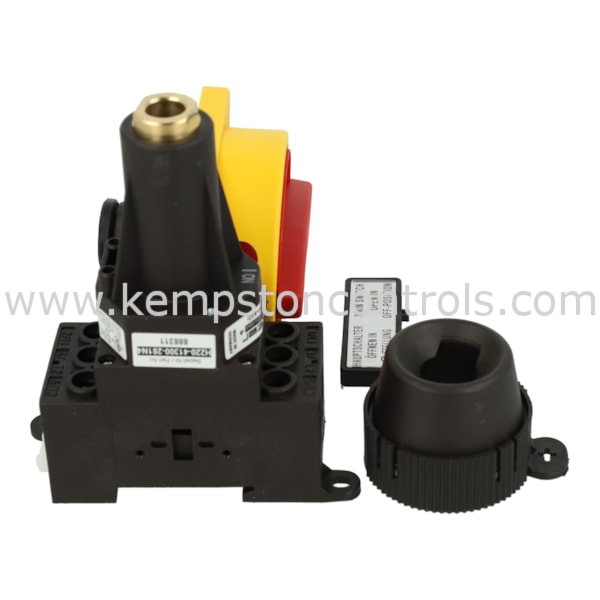 Salzer H220-41300-281N4 SALZER 3P ISOLATOR 25A BASE C/W PADLOCKABLE RD ...