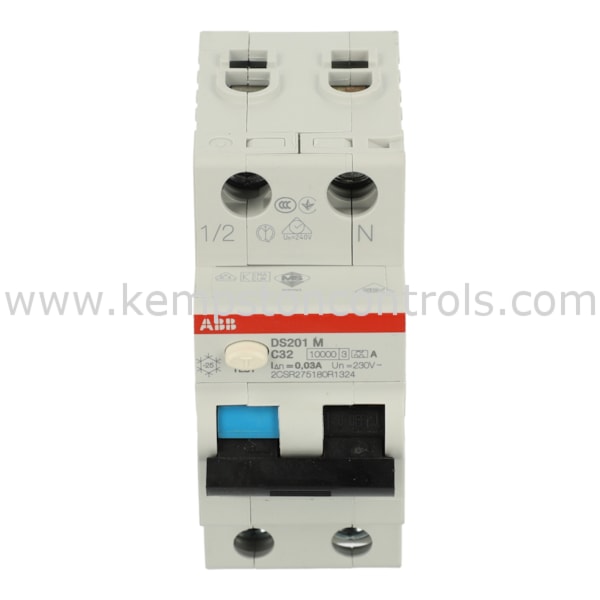 ABB 2CSR275180R1324 ABB DS201 M C32 A30 RESIDUAL CURRENT CIRCUIT BREAKER WITH OVERCURRENT ...