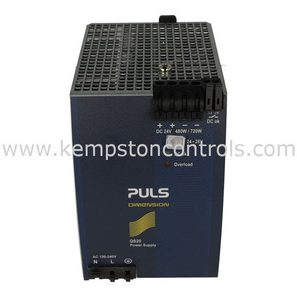 Puls QS20.241 POWER SUPPLY, Q-SERIES, 100-240V INPUT, 24VDC OUTPUT ...