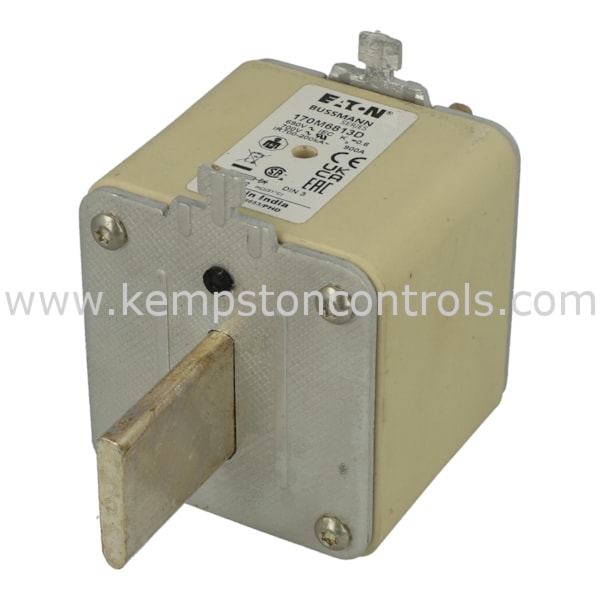 Bussmann 170M6813D BUSSMANN SQUARE BODIED FUSE, 900A, 690 VOLTS, TAG ...