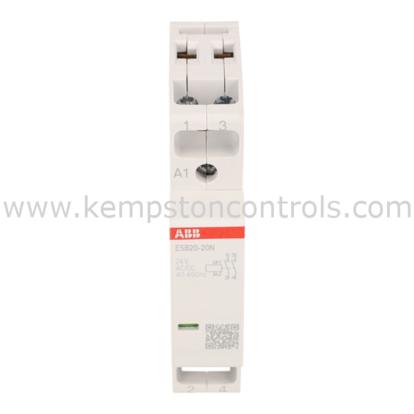 ABB 1SBE121111R0120 ABB INSTALLATION CONTACTOR, 20A, 24VAC/DC, 2 POLE ...