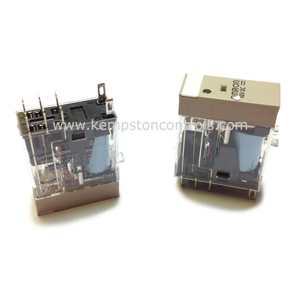 Omron G2R-2-SN 48DC(S) RELAY, PLUG-IN, 5A, 48VDC, 8 PIN, 2 POLES, DPDT ...