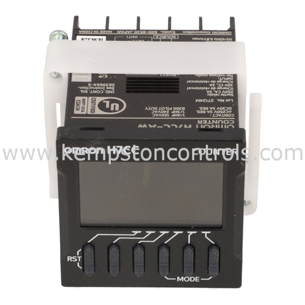 Omron H7CC-AW OMRON DIGITAL COUNTER, 100-240 VAC SUPPLY 12VDC AUX, SPST ...