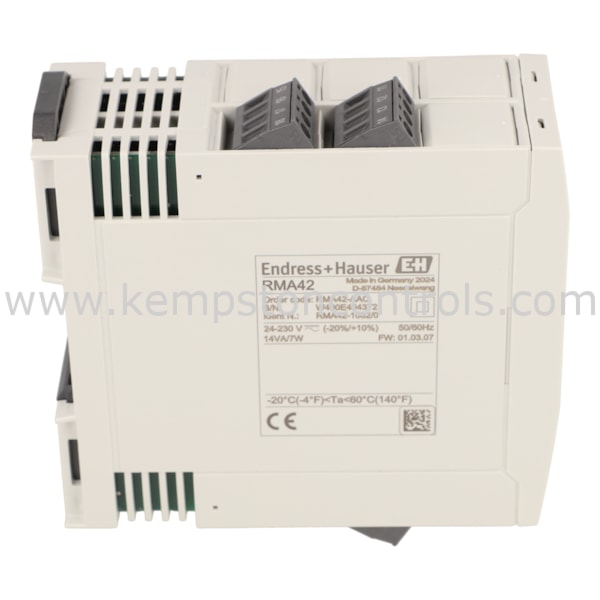 Endress + Hauser RMA42-AAC ENDRESS + HAUSER PROCESS TRANSMITTER+CONTROL ...
