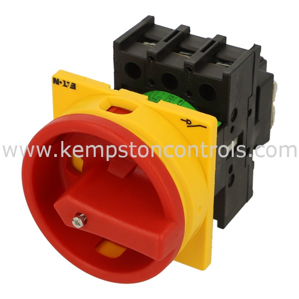 Eaton Moeller P1-32/EA/SVB MOELLER MAIN SWITCH, 32A, FLUSH MOUNTING, 3 ...