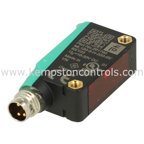 Pepperl + Fuchs ML100-8-H-200-IR/95/103 P + F TRIANGULATION SENSOR WITH BACKGROUND SUPPRESSION ...
