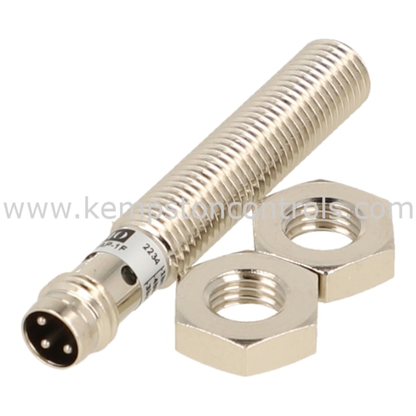 IMO AE1/AP-1F IMO INDUCTIVE PROXIMITY SWITCH M8, SHIELDED, M8 PLUG, DC NO PNP, SN=1.6MM, NICKEL ...
