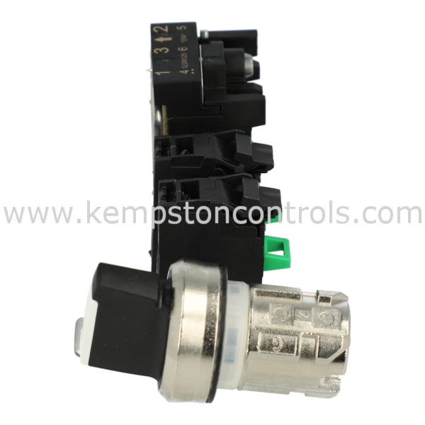 Siemens 3SU1150-2BL60-1NA0 SIEMENS SELECTOR SWITCH, ILLUMINABLE, 22MM, METAL WHITE, 3 POS I-O-II ...