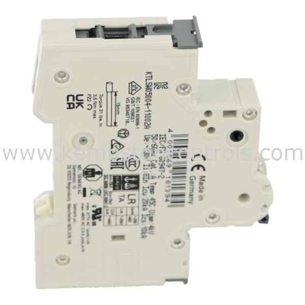 Siemens 5SY4116-7 SIEMENS 10KA SP MCB C TYPE 16A | Kempston Controls