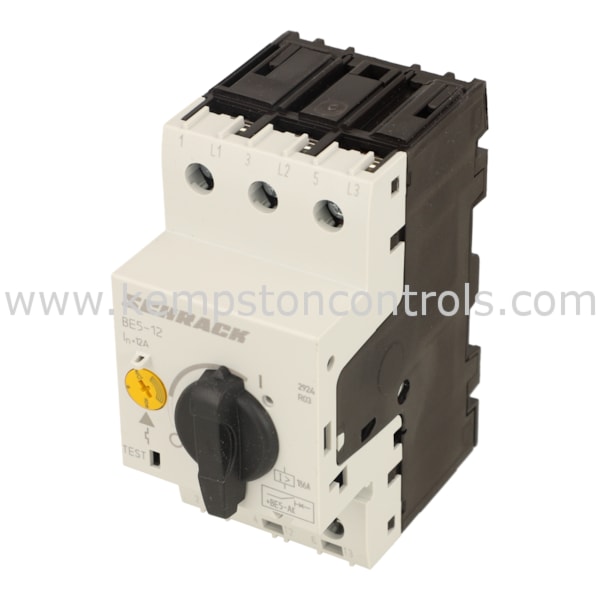 Schrack BE512000 SCHRACK MOTOR PROTECTION CIRCUIT BREAKER, 3-POLE, 8 ...