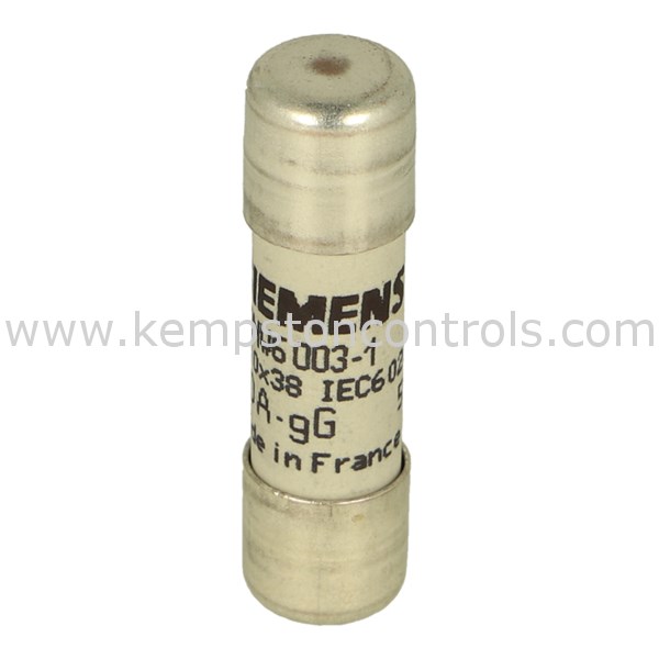 Siemens 3NW6003-1 SIEMENS SENTRON, CYLINDRICAL FUSE LINK, 10 X 38 MM ...