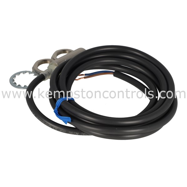 Omron E2E-X5Y1 2M OMRON PROXIMITY SENSOR, 5MM RANGE, INDUCTIVE, M18, SHIELDED, AC, 2-WIRE, NO ...