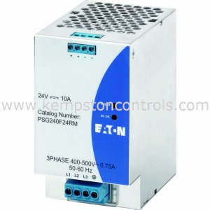 Eaton PSG240F24RM EATON POWER SUPPLY, THREE-PHASE, 24 VDC, 240W ...