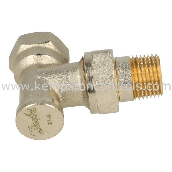 Danfoss Heating 003L0123 DANFOSS LOCKSHIELD VALVES, RLV-S, DN 15, ANGLE ...