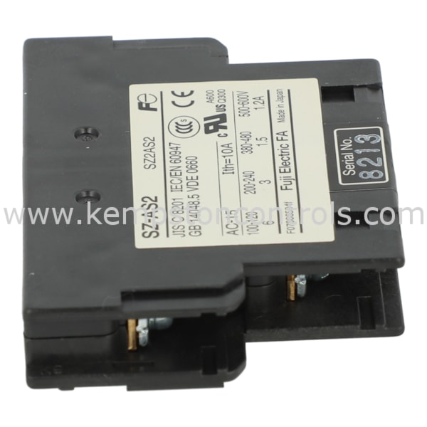 Fuji SZ-AS2 FUJI AUX SIDE MOUNT, 1N/O+1N/C (SINGLE BUTTON)FOR SCN4 ...