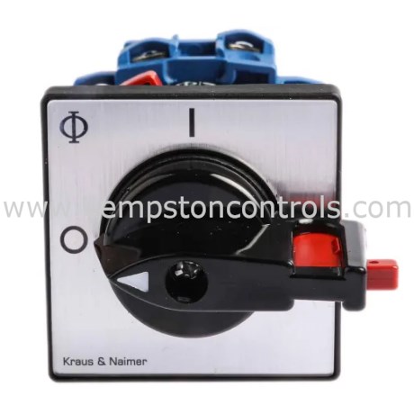 Kraus and Naimer CH10 A222 -600 FT2 CHANGEOVER SWITCH, 20A, 3P, FRONT ...
