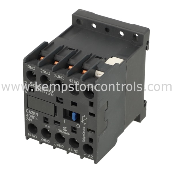 Schneider CA3KN40BD3 SCHNEIDER ELECTRIC CONTROL RELAY, 4NO CONTACTS ...