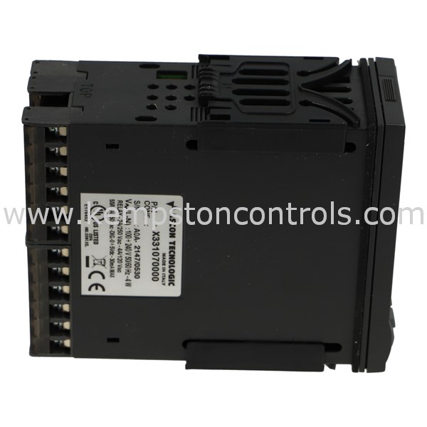 ASCON X331070000 ASCON DOUBLE ACTION CONTROLLER, 1/8DIN 48X96MM, ANALOGUE OUTPUT, 100-240VAC ...