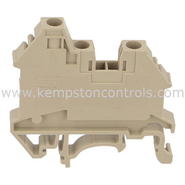 Dinkle DK4N-TN DINKLE 4MM 3 WAY 35MM DIN RAIL TERMINAL GREY | Kempston ...
