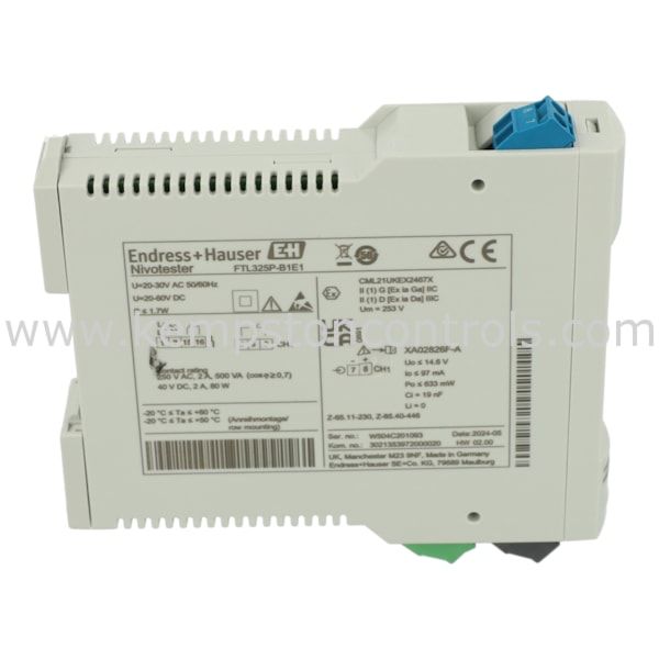 Endress + Hauser FTL325P-B1E1 ENDRESS + HAUSER NIVOTESTER POINT LEVEL ...