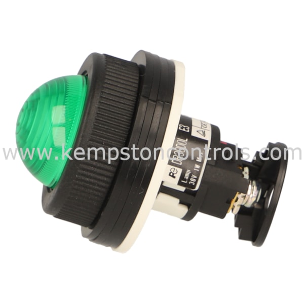 Fuji DR30D0L-E3G FUJI DOME PILOT LIGHT 24VAC/DC GREEN (LED TYPE ...