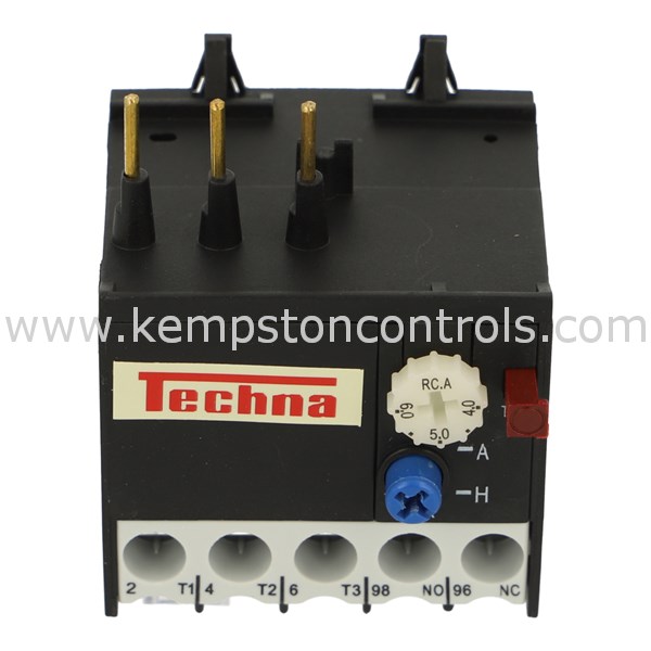 TECHNA OTEC09-05 TECHNA THERMAL OVERLOAD RELAY, 4-6A, 1NO 1NC | Kempston Controls