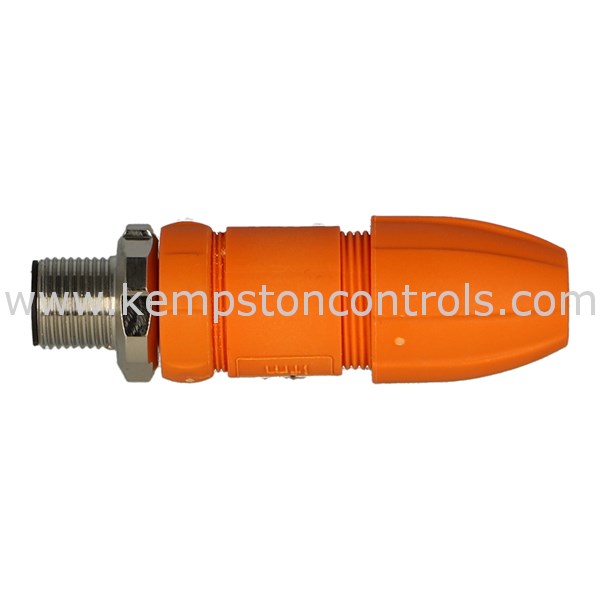 IFM EVC812 IFM WIRABLE PLUG, M12, STRAIGHT, MOULDED BODY, GOLD PLATED ...