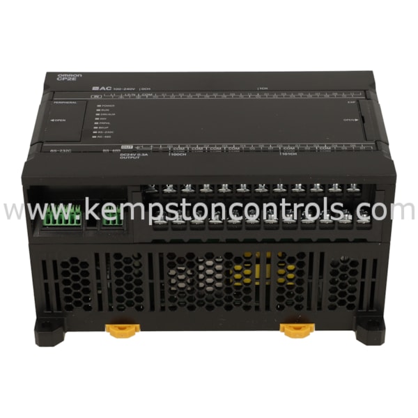Omron CP2E-S40DR-A OMRON CP2E SERIES COMPACT PLC - STANDARD TYPE; 24 DI, 16 DO; RELAY OUTPUT ...