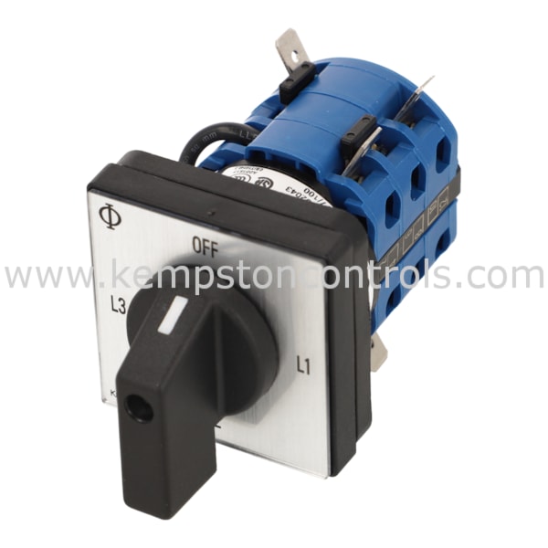 Kraus and Naimer CA10.A048/GBA001.E KRAUS AND NAIMER SWITCH DISCONNECTOR, 20A, 3 POLE, 4 ...