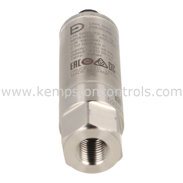 DRUCK PTX50G2-TB-A2-CA-H0-PA 0-5000 DRUCK UNIK 5000 PRESSURE SENSOR, 0 ...