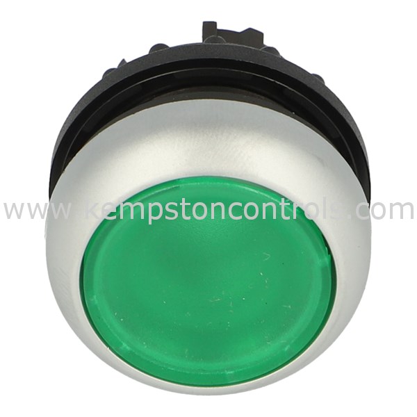 Eaton Moeller M22-DL-G MOELLER ILLUMINATED PB, FLUSH, GREEN | Kempston Controls