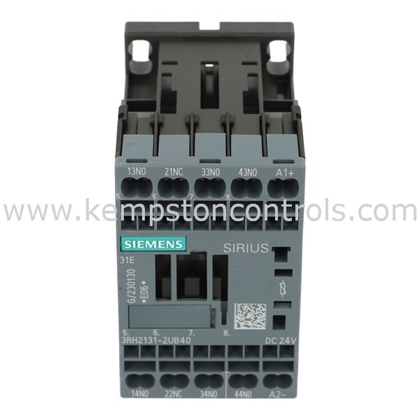 Siemens 3RH2131-2UB40 SIEMENS CONTACTOR RELAY, 3 NO + 1 NC, 24 V DC ...