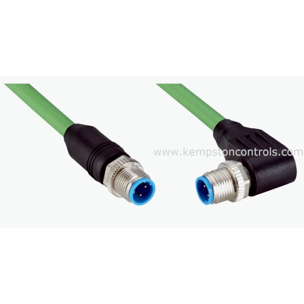 Sick YM2D24-020PN1N2D24 SICK CONNECTOR CABLE, M12 MALE STRAIGHT TO M12 ...