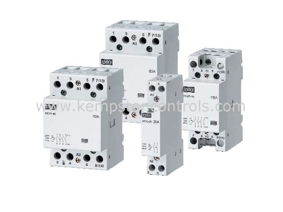 IMO HC20-20230 MODULAR HEATING CONTACTOR 20A 2 POLE NORMALLY OPEN ...