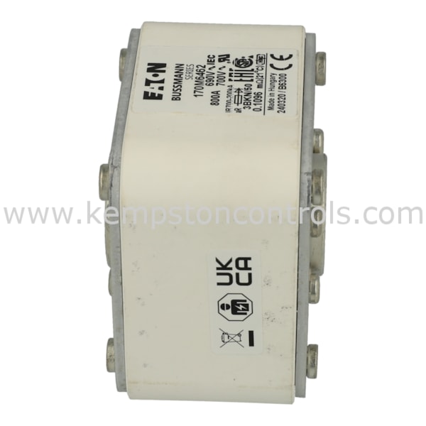 Bussmann 170M6462 BUSSMANN HIGH SPEED, LOW VOLTAGE, SQUARE BODY FUSE ...