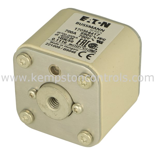 Bussmann 170M4417 BUSSMANN FUSE 700A 690V 1B/50 | Kempston Controls