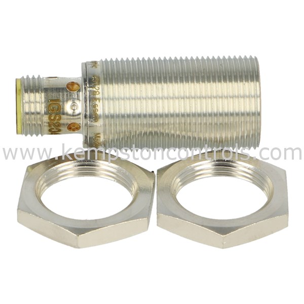 IFM IGS204 IFM INDUCTIVE SENSOR, 8MM RANGE, 10-30VDC, FLUSH MOUNTABLE, PNP, NO, M12X1 CONNECTOR ...