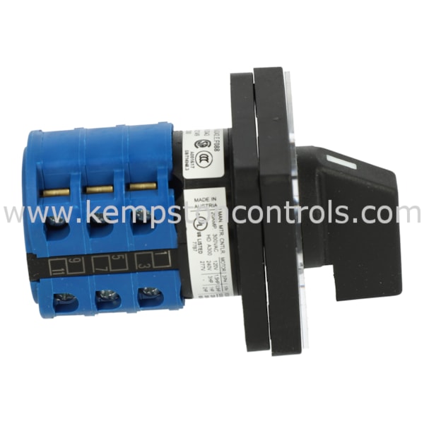 Kraus and Naimer CA10.A342.E KRAUS AND NAIMER, SELECTOR SWITCH , 3 POLE, 20A, 48 X 48 MM, 1 INCH ...
