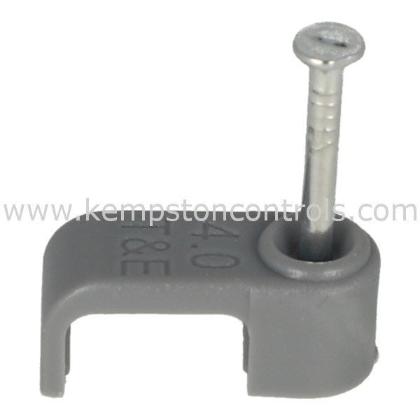 KTEC Accessories KTEC4TEGCC KTEC 4.0MM SINGLE TWIN & EARTH CLIP GREY ...