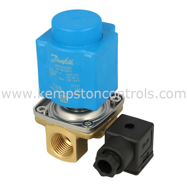 Danfoss 032U538131 DANFOSS SOLENOID VALVE, 2/2 WAY, ASSISTED LIFT ...
